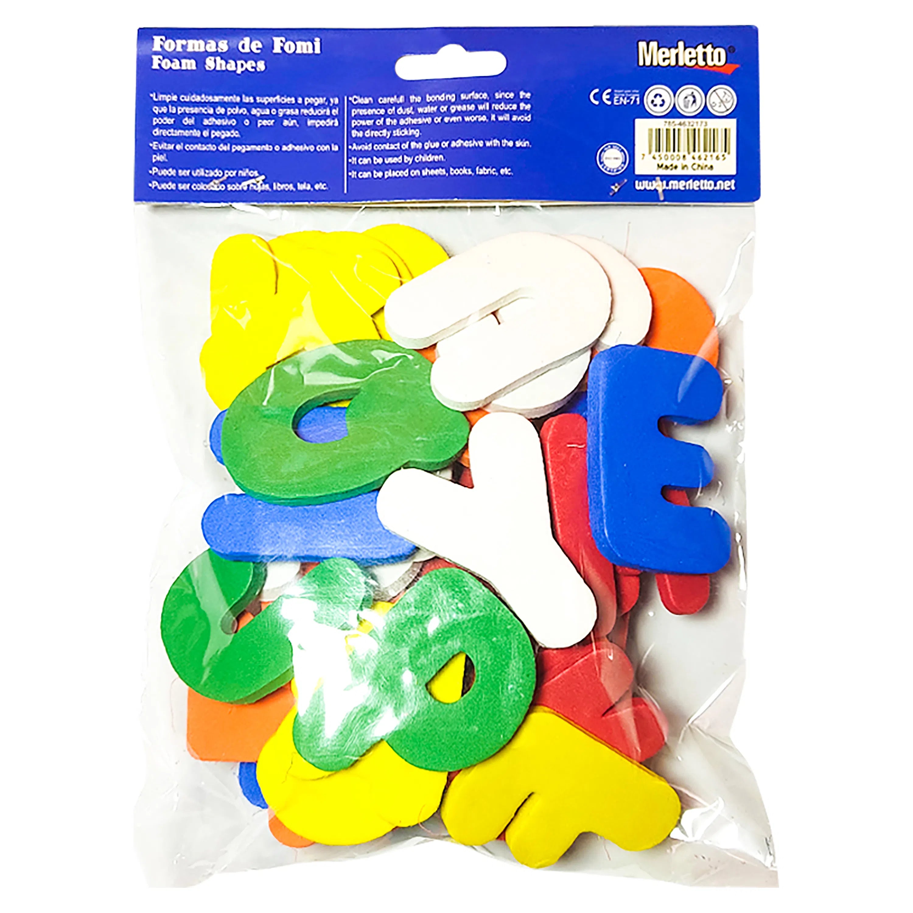 Foamy Letras Gruesas 36/1 Merletto 785-4632173 – Papelería Graffiti
